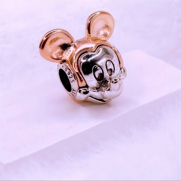 Pandora | Jewelry | Pandora Rose Gold Mickey Mouse Charm | Poshmark